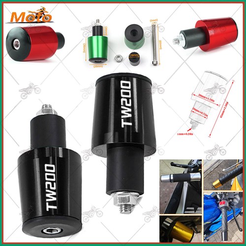 For YAMAHA TW200 TW 200 Accessories Motorcycle Handle Bar Grips End ...