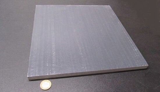 Fiberglass Sheet, Extren .500" (1/2") Thick x 12" x 12" Grey | eBay