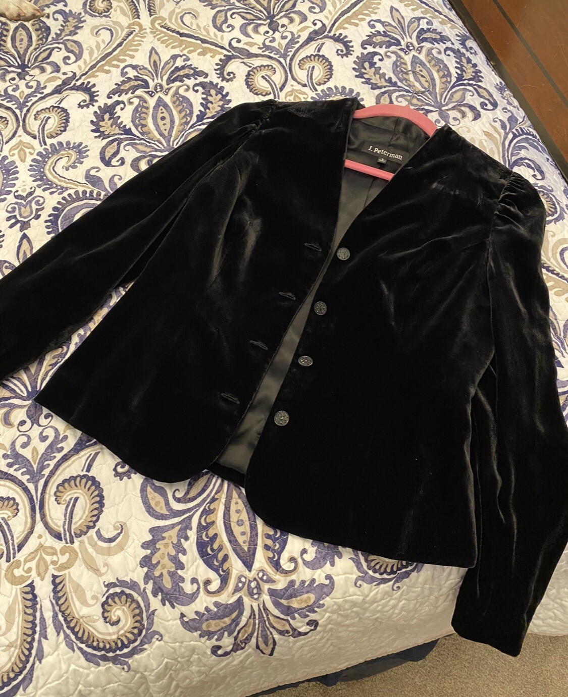 J. Peterman Women’s Velvet Suit Jacket & Pants, Size 6 & 8 | eBay
