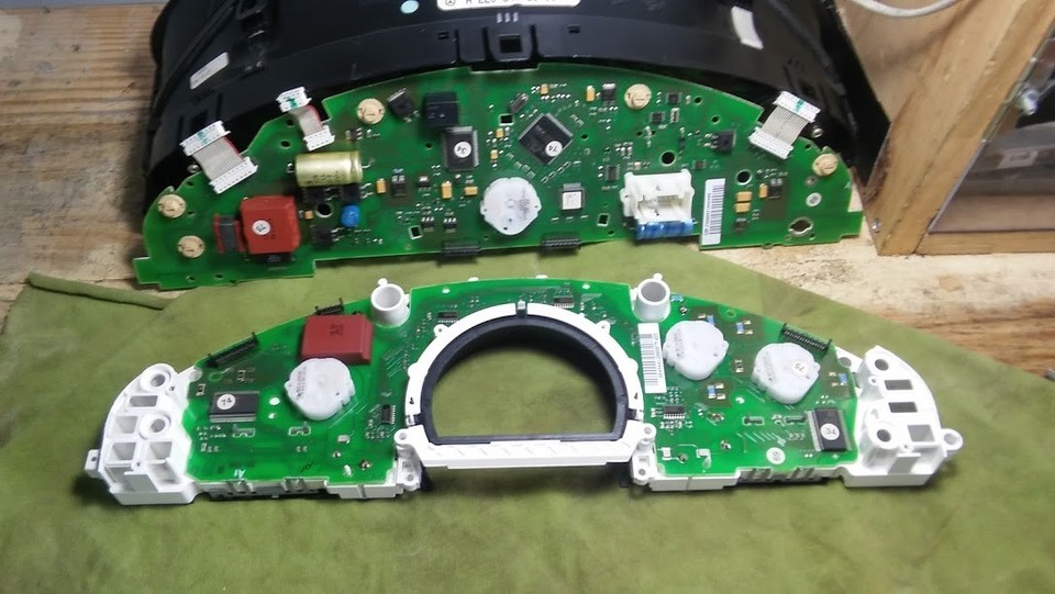 Mercedes W220 Instrument Cluster Back Light REPAIR SERVICE S55, S500 ...