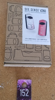 See.Sense icon 3 Reactive Lights for Brighter Rides Cycling Light Set ...