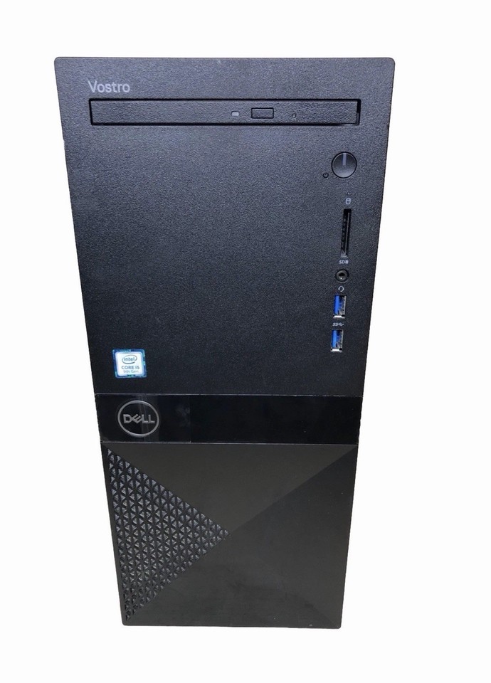 Dell Vostro 3670 Mini Tower Desktop Intel i5-8th Gen 16GB Ram 256GB SSD ...