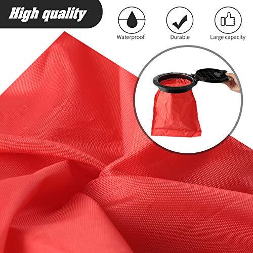 Anndason 2 Pcs 6'' Black Deck Plate Kit Hatch With Storage Bag for ...