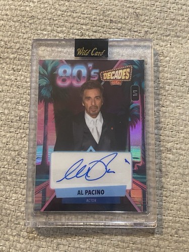 Al Pacino 2024 Wild Card Auto Autograph 1/1 1 Of 1 | eBay