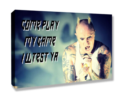 THE PRODIGY CANVAS ART PRINT ARTWORK KEITH FLINT - COME PLAY | eBay UK