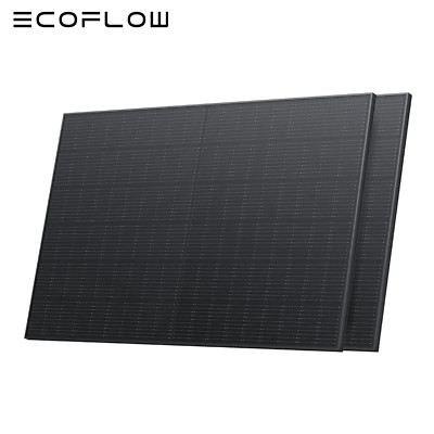 EcoFlow 400W Solar Panel 37V Rigid Solar PV Module for Home Garden RVs ...