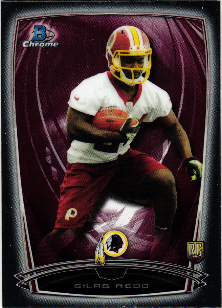 2014 Bowman Chrome #144 Silas Redd Near Mint/mint Rookie Football | eBay