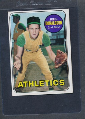 1969 Topps #217 John Donaldson Athletics EX *7863 | eBay Australia