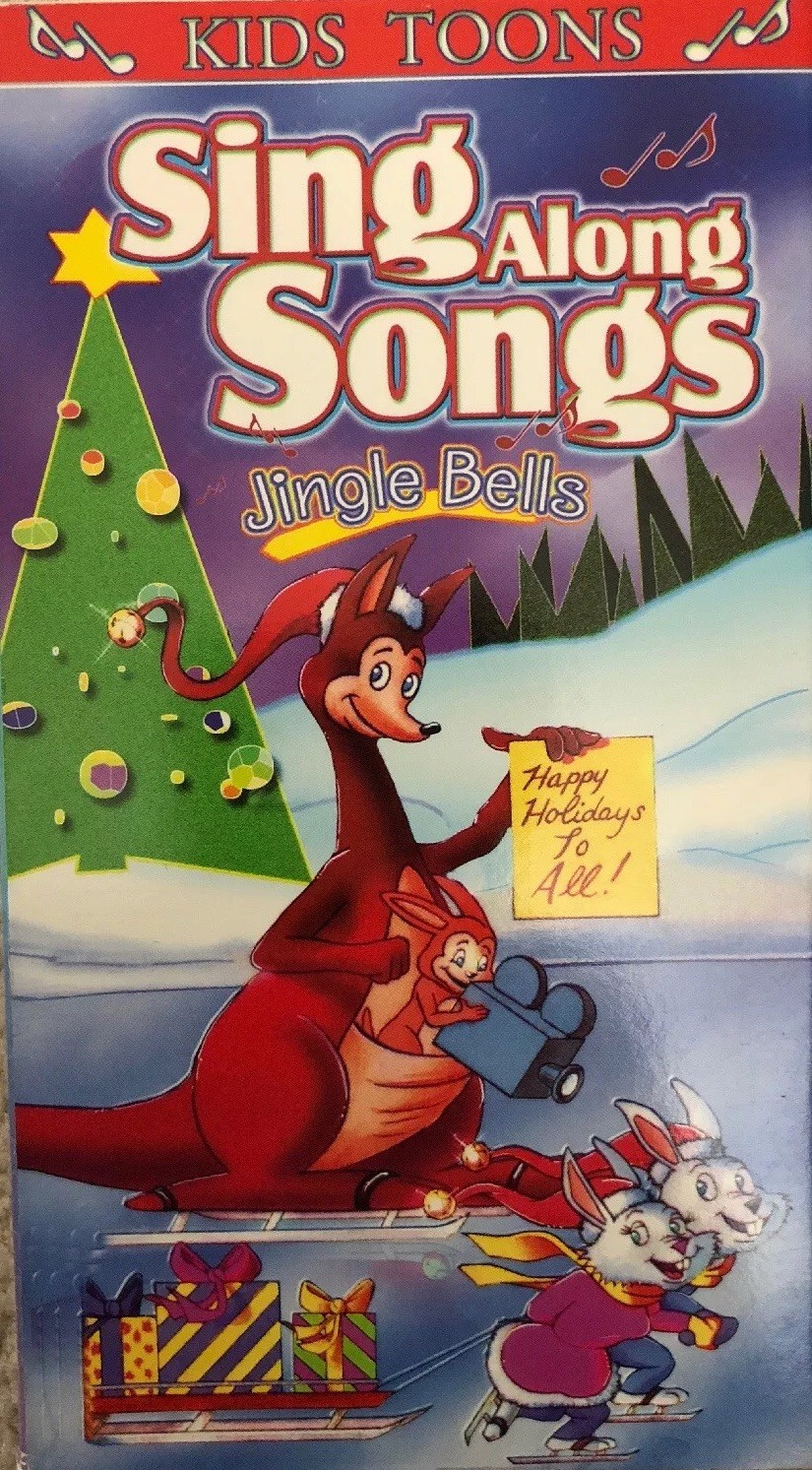 Kid Toons Sing Along Songs Jingle Bells(VHS 2000)TESTED-RARE VINTAGE ...