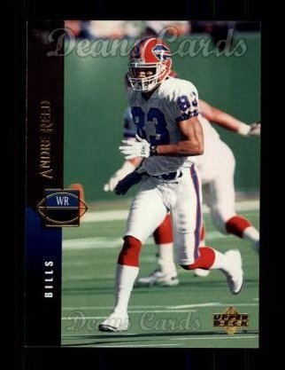 1994 Upper Deck #303 Andre Reed Bills HOF Kutztown St 8 - NM/MT | eBay