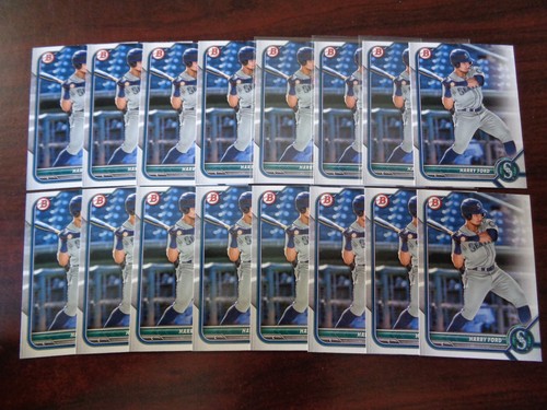 2022 Bowman Draft Harry Ford #BD-137 Rookie Card Lot of 16-MARINERS | eBay