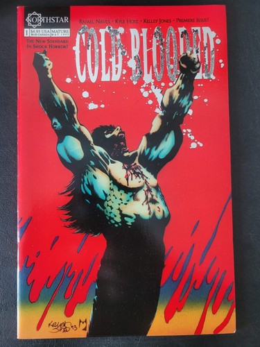 COLD BLOODED #1 (1992) NORTHSTAR COMICS KELLY JONES COVER ART! KYLE ...