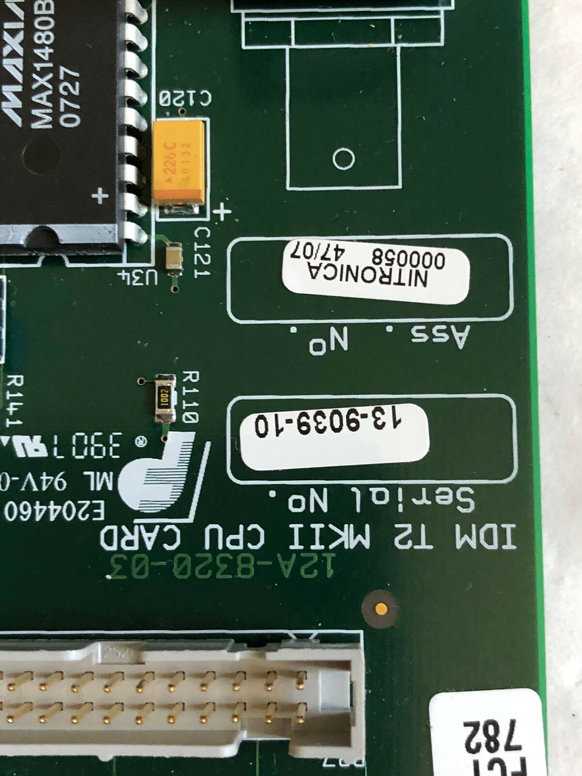 QUALITROL 13-9039-10,E204460,NITRONICA, IDM T2 MKII CPU CARD 90390010 ...