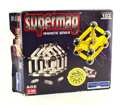 Supermag Magnetic Genius 102 Piece Green Building Set | eBay