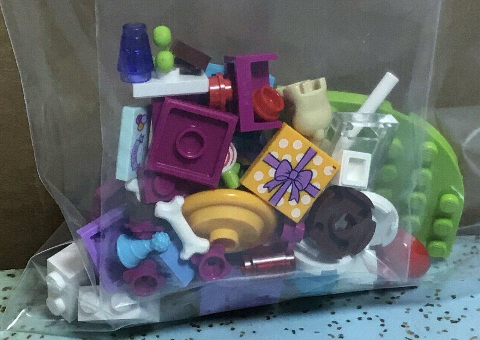 2016 LEGO FRIENDS SET# 41112-PARTY CAKES w/TOFFEE the PUG 50PCS ...