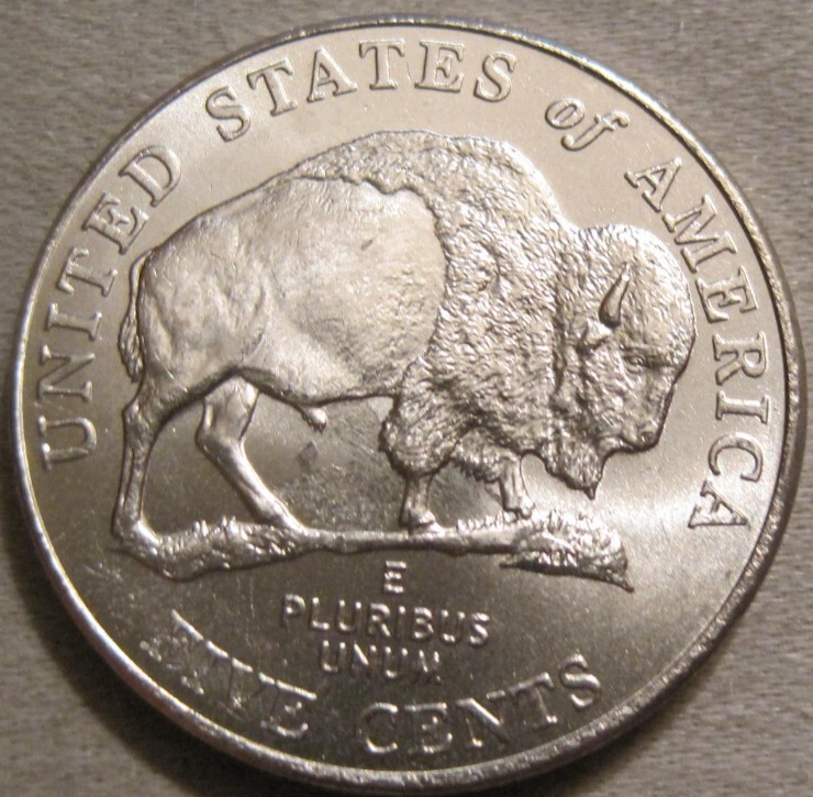 BETTER AS SHOWN - 2005 P UNCIRCULATED JEFFERSON BUFFALO BISON NICKEL ...