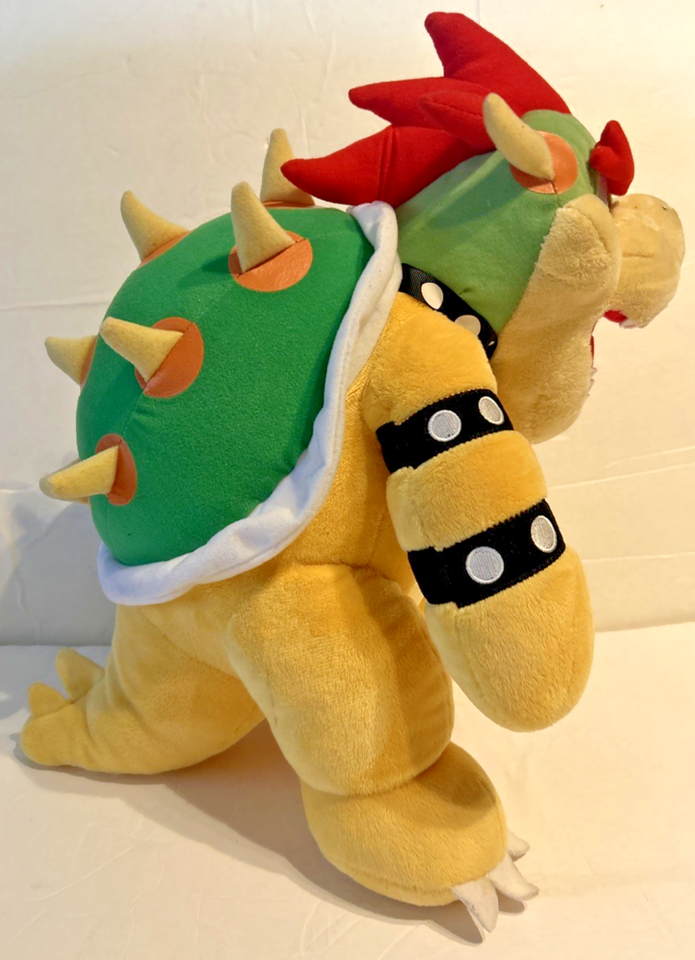 Nintendo Super Mario Build-A-Bear Bowser Plush Stuffed Toy 2021 *NO ...