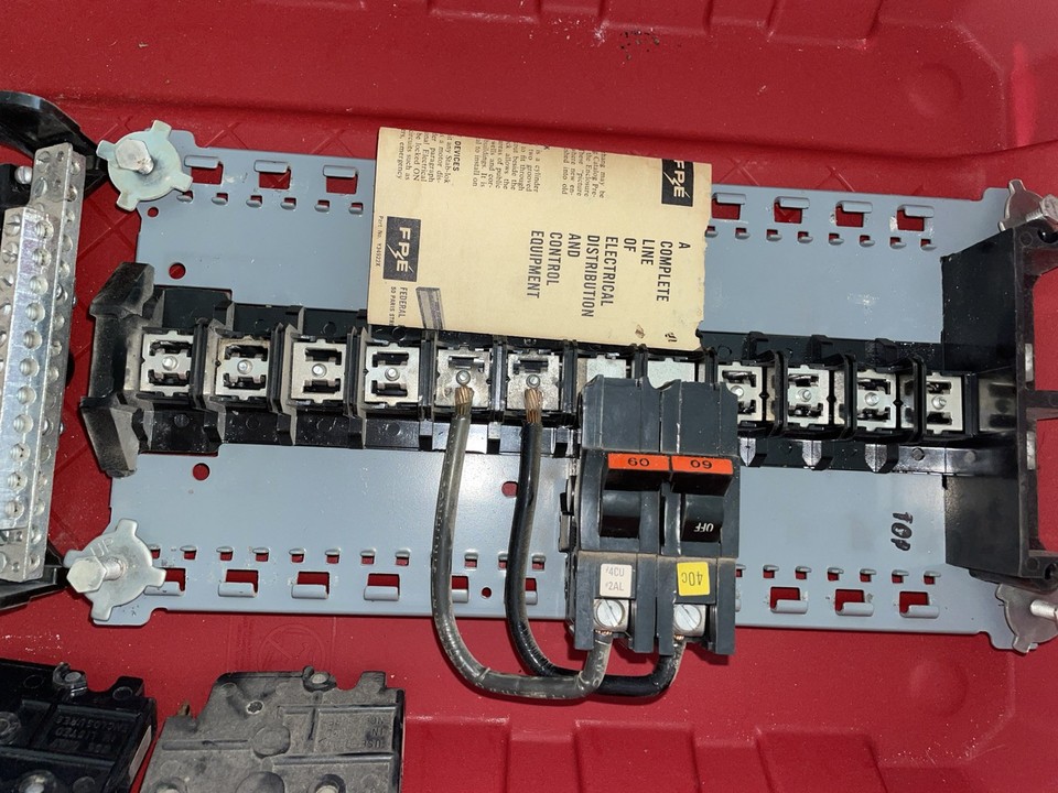 Federal Pacific Breaker/Panel Lot | eBay