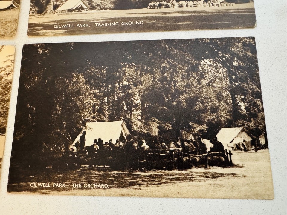 4 1930’s Boy Scouts Memorabilia GILWELL PARK Training Ground Camp Etc ...
