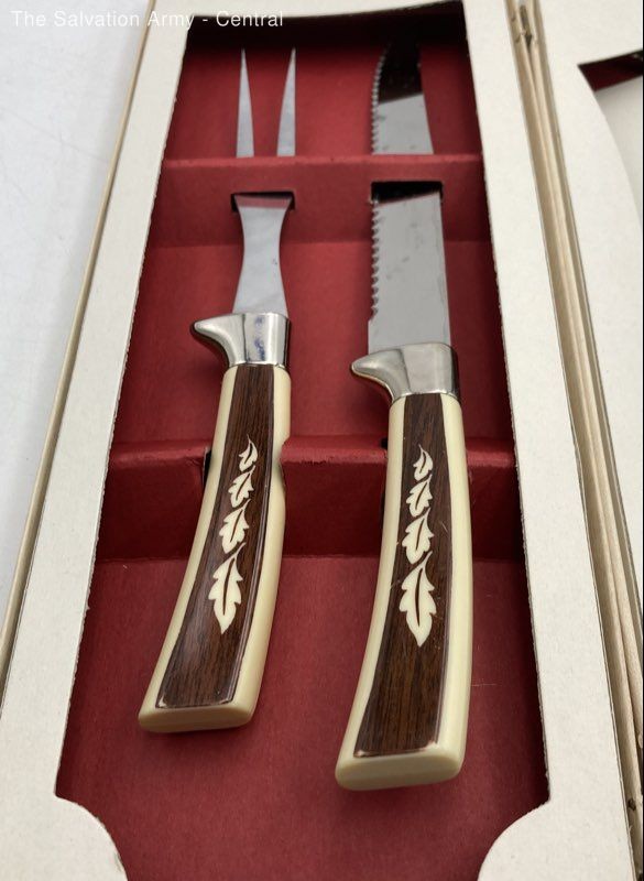 Sheffield English Brown Stainless Steel 19pc Treasure Chest Knife Set ...