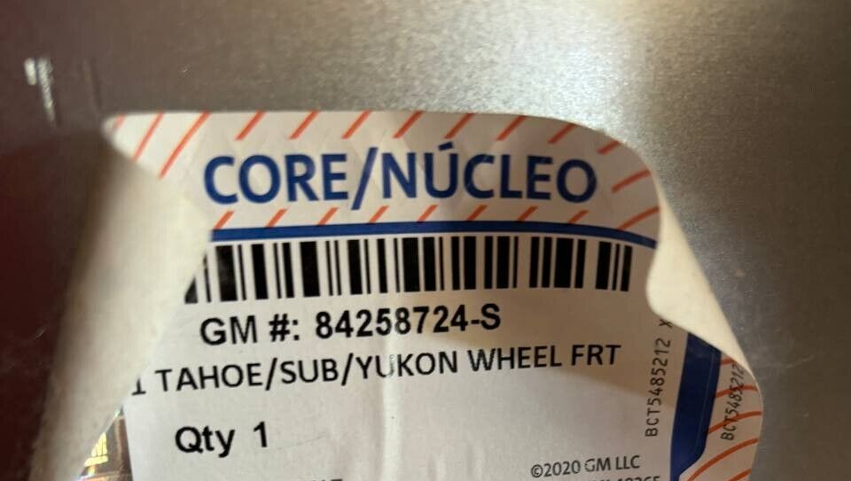 2021-2024 Cadillac Escalade Wheel Factory OEM 84258724 | eBay