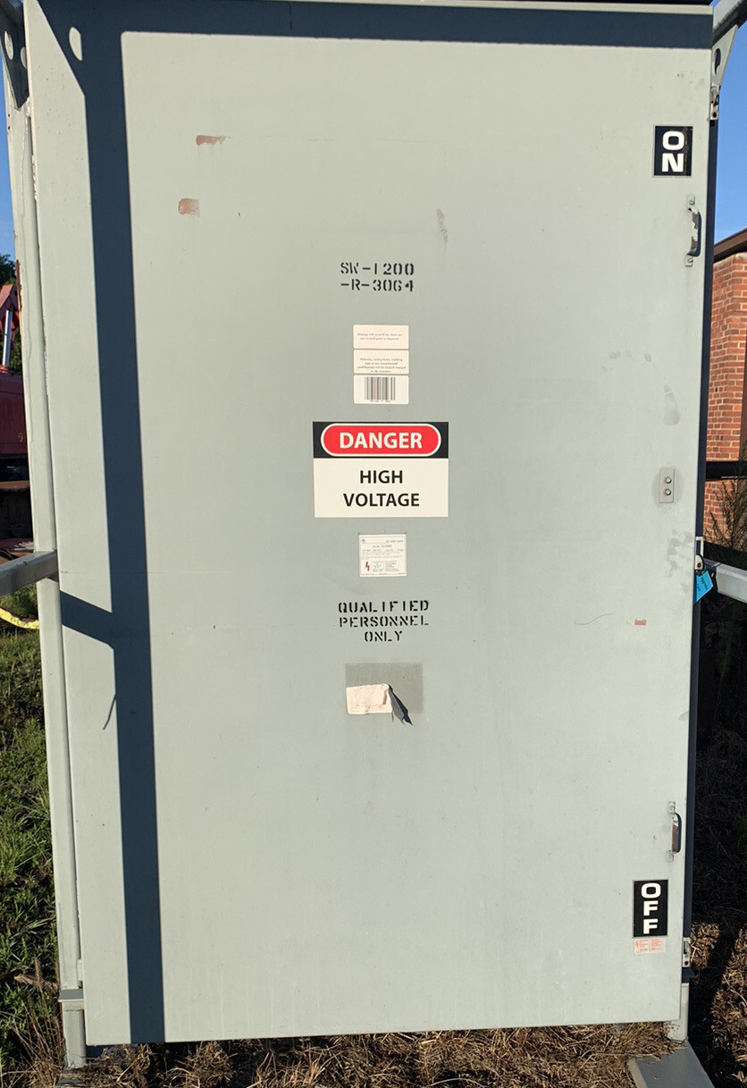 GE TC72368R 600V 1200A 3-Poles Type 3R Disconnect and Safety Switch for ...