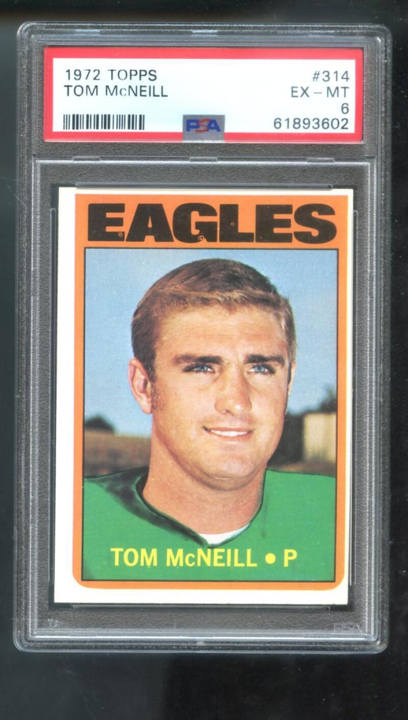 1972 Topps - High # #314 Tom McNeill (RC) for sale online | eBay