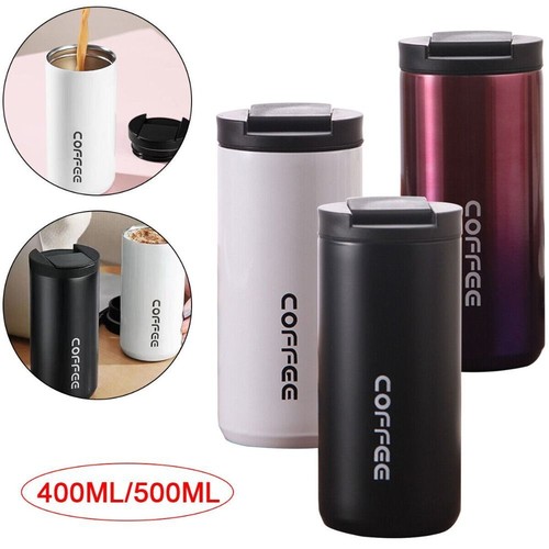 Leakproof Travel Vacuum Tea Cup Coffee Mug Thermal Flask Water Bottle ...