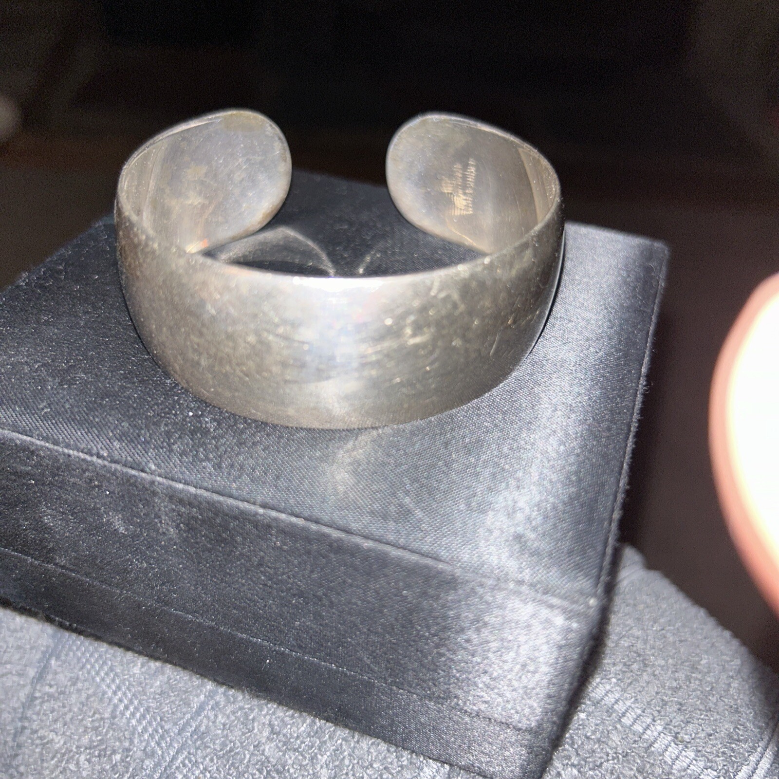 Vintage Solid Sterling Silver Cuff Bracelet S Kirk & … - Gem