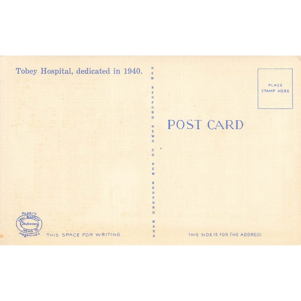 Postcard Tabor Academy Administration Bldg Marion Mass Linen Unposted ...