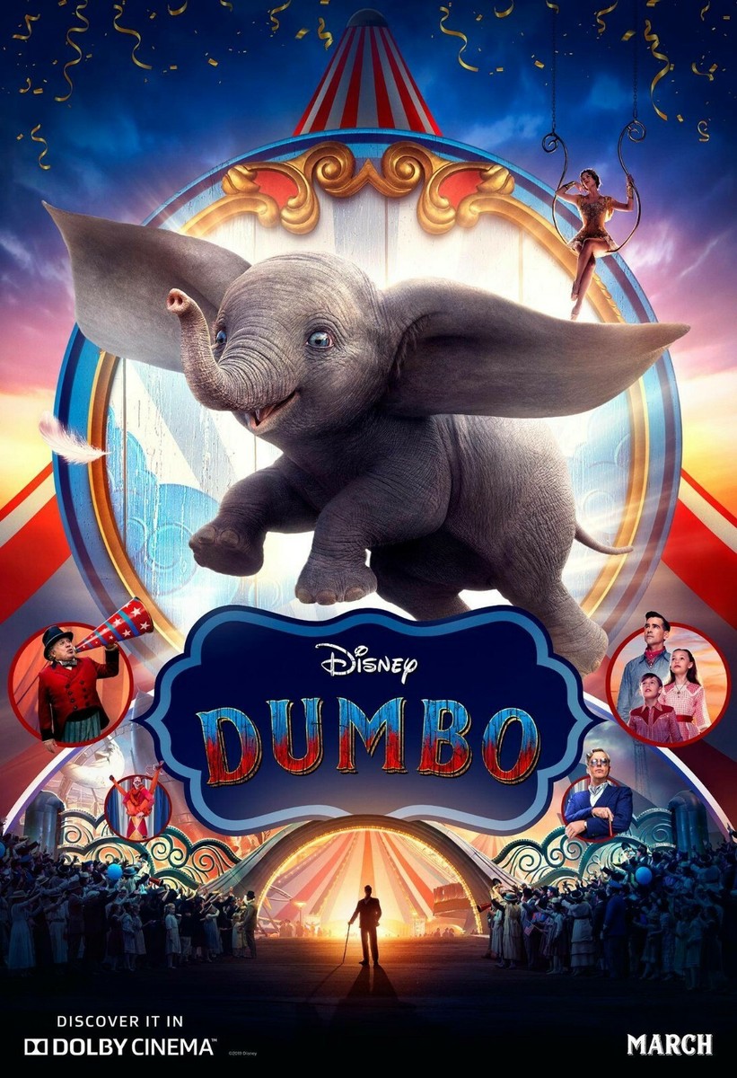 Dumbo 2019 Character Posters Offer Best Look Yet At Cast