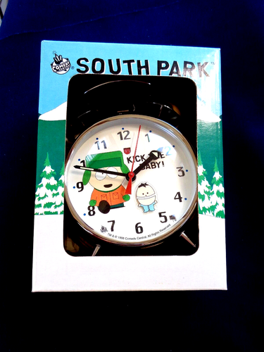 Rare New 1998 South Park Kyle & Ike "Kick the Baby" Alarm Clock Comedy ...