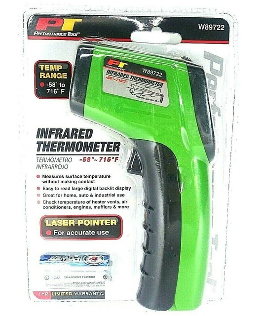 Performance Tool Infrared Thermometer Laser Pointer W89722 for sale ...