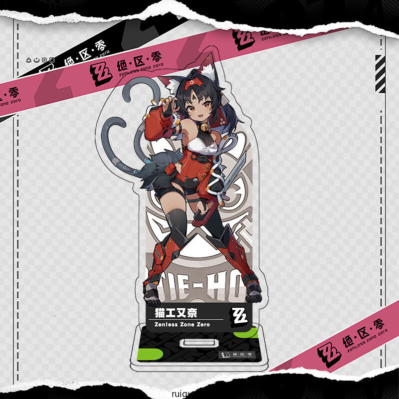 Zenless Zone Zero Ellen Joe Anime Acrylic Desktop Stand Figure ...