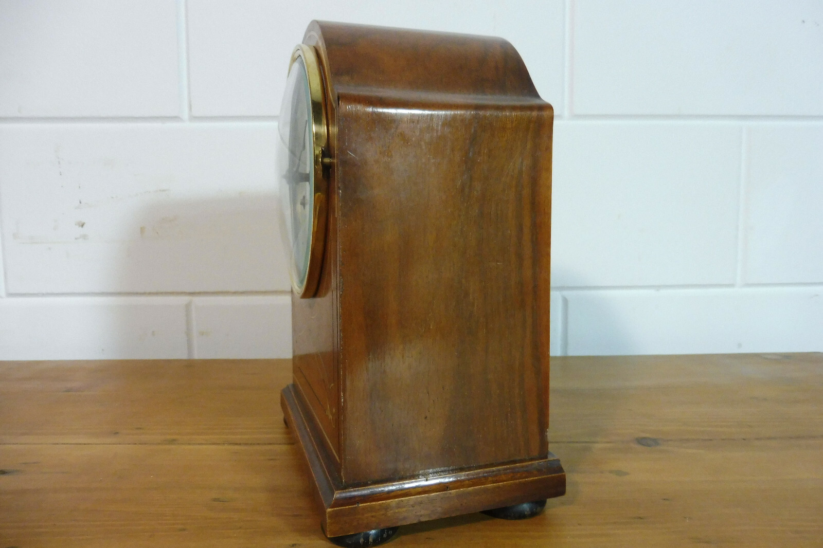 Antique Mantel Clock Table Clock Gustav Becker | eBay