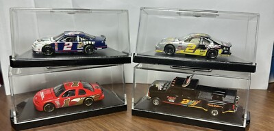 Lot Of 4 Action Racing Diecast Nascar 1:64 Scale Cars/Truck On Base In ...