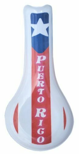 Puerto Rico Kitchen Cooking Spoon Rest Souvenir Rican Decorate Boricua ...