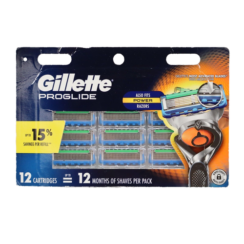 🔥NEW Gillette ProGlide Men's Razor Blade Refills 12 Cartridges SHIPS ...