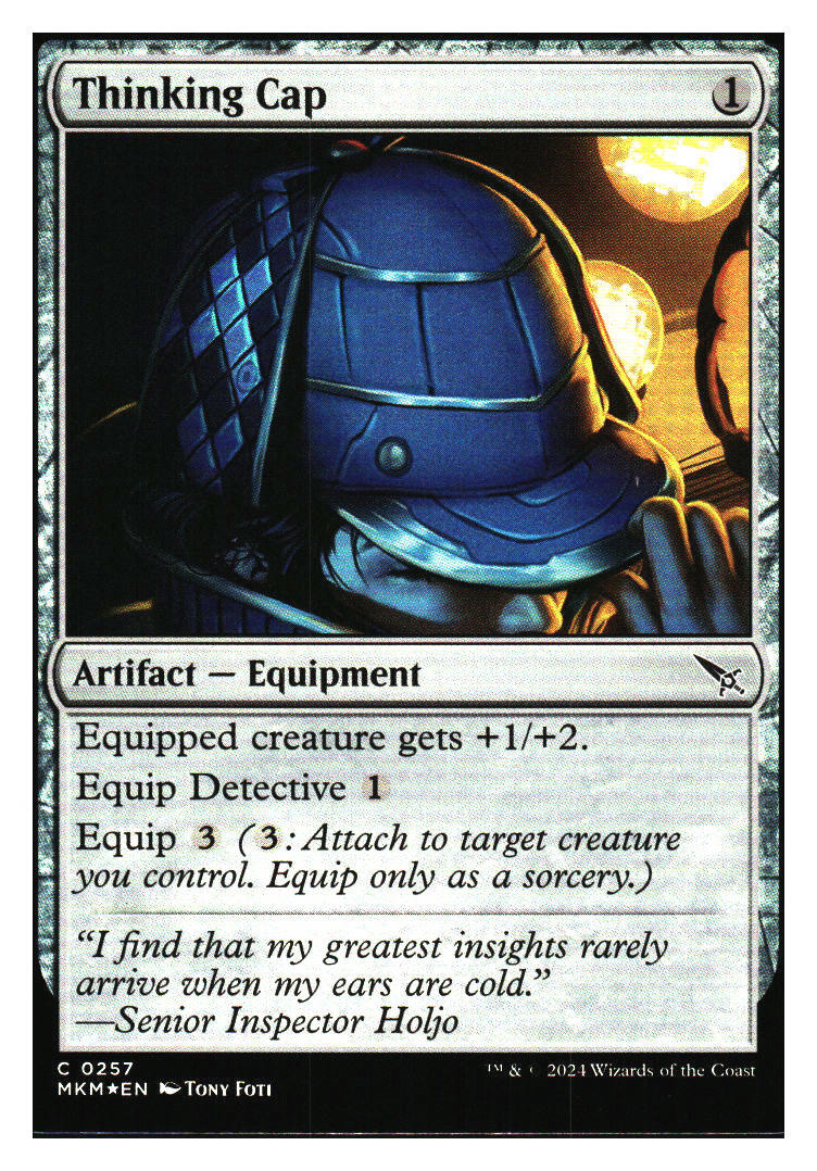 Thinking Cap (Foil) Murders at Karlov Manor MTG - NM+ | eBay