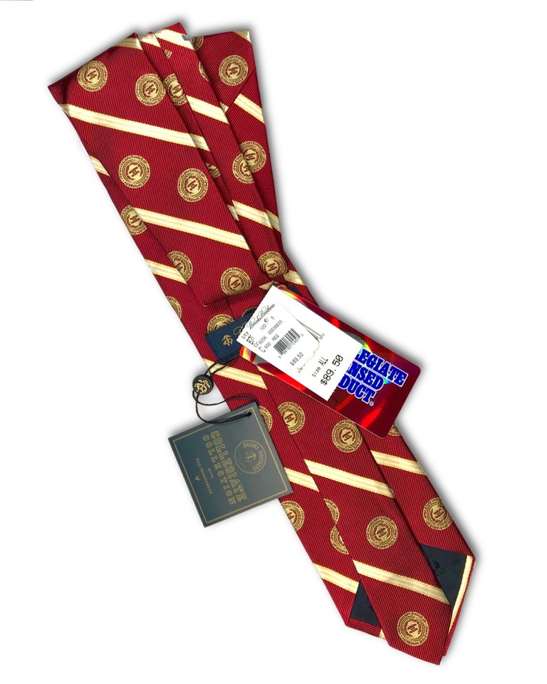 Brooks Brothers Iowa State University Hawkeyes 100% Silk Dress Tie | eBay