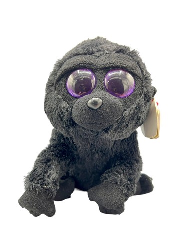 Ty Beanie Boos GEORGE the gorilla 6 inch Plush Toy Still With Tag (worn ...