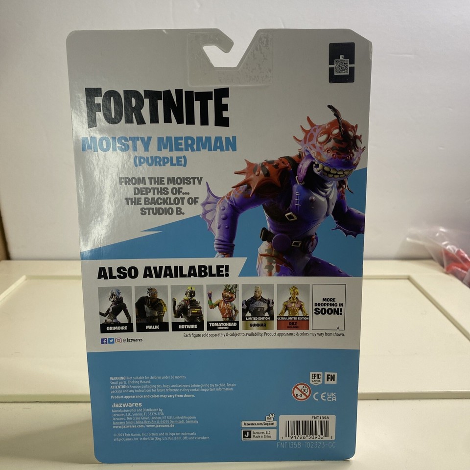 Moisty Merman Fortnite Solo Mode Figure Series 25 #281 Manic Mosaic ...