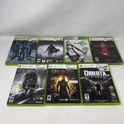Lot of 7 Xbox 360 RPG Games Dishonored Final Fantasy Fast Shipping! | eBay