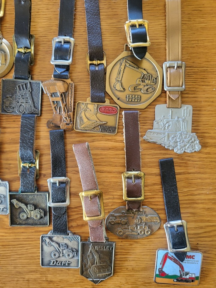 Vintage Watch Fobs Lot Of 15 With Brands | eBay
