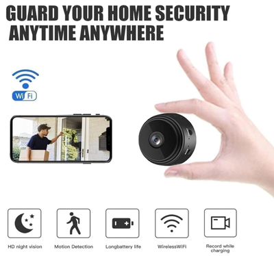 Miniature Security Camera Vista Focus Magnetic Mini Security Camera,