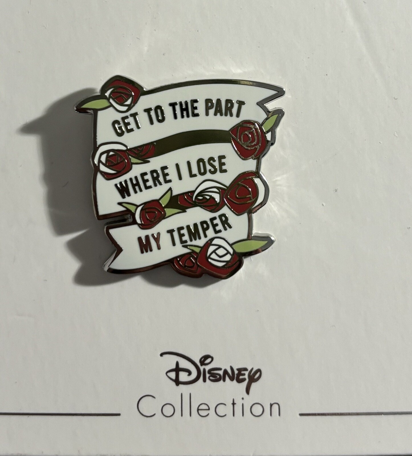 Disney Queen of Hearts " Get to Lose My Temper" Pin Alice in Wonderland ...