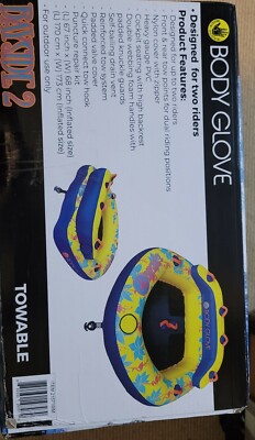 Bayside 2 Body Glove Two Direction Towable 2-Person Inflatable Couch ...