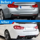 For BMW F32 F33 F36 4 Series M Sport 14-19 Rear Bumper Diffuser Dual ...