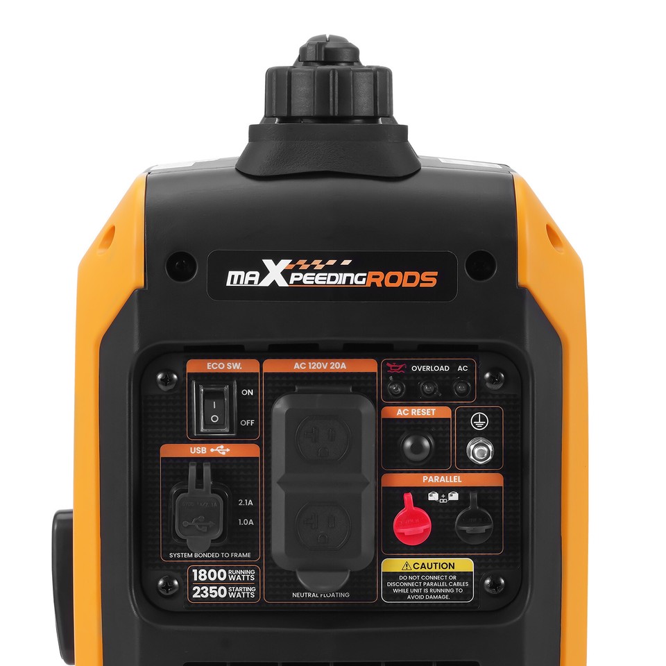 120V 2300W Inverter Generator Portable light weight Gas Power For ...