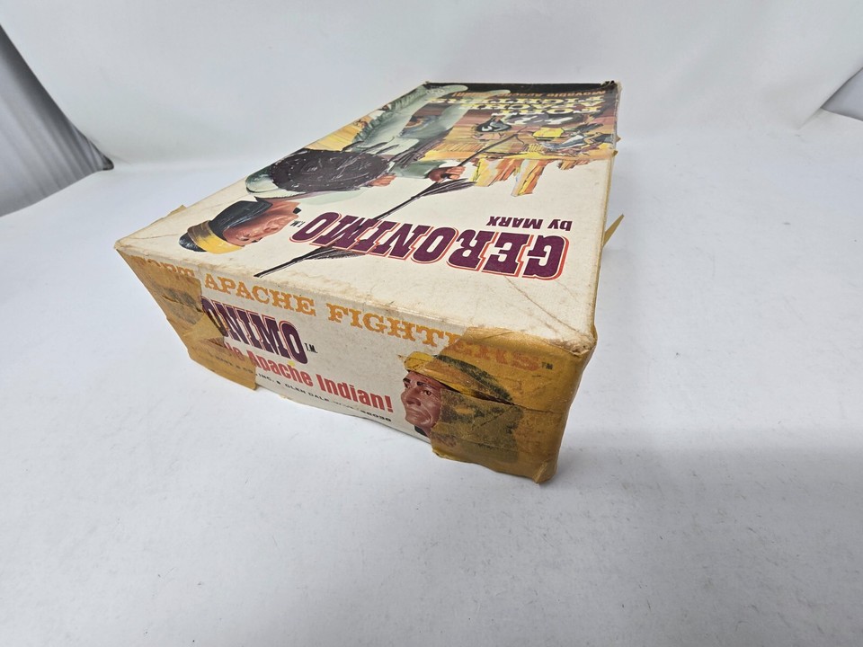 1970s MARX Geronimo FORT APACHE FIGHTER 12" Fighting Eagle ...